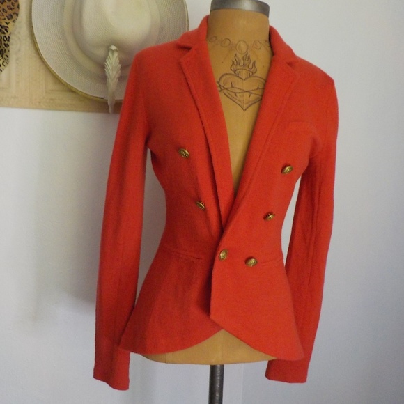 Gianni Bini | Jackets & Coats | Gianni Bini Red Knit Blazer | Poshmark